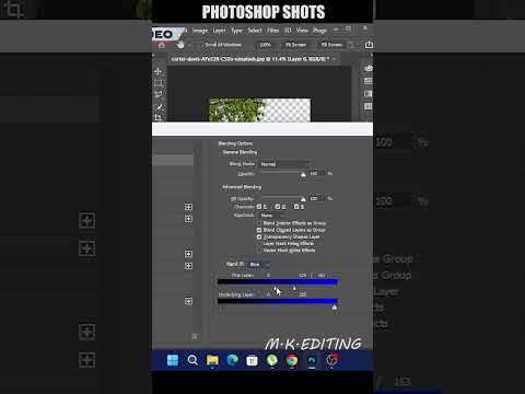 Remove Trees Background in Photoshop 2023#shorts #trending