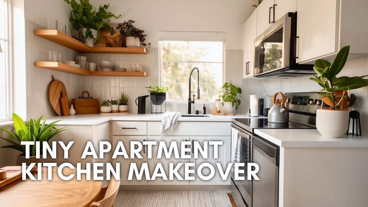 Tiny Apartment Kitchen Makeover: Minimalist Decor Ideas for a Clean & Aesthetic Look