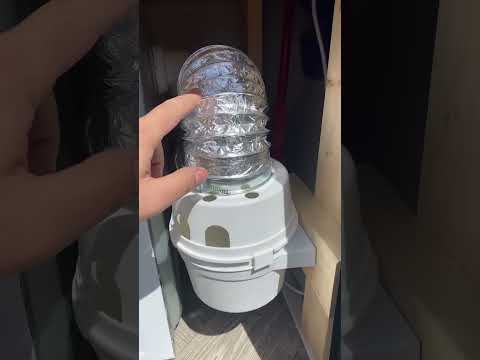 Cheap washer and dryer solution to full time RVing- full video on my channel.