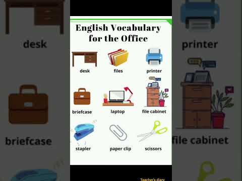 Office vocabulary #english #vocabulary #office #learning #words #official #vocabularywords