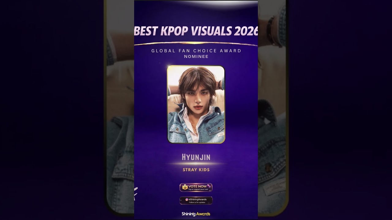 #hyunjin #shiningawards #handsomeman #bestkpopvisuals2026 #voteforhyunjin
