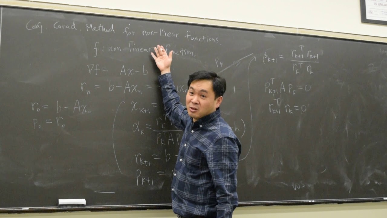 conjugate gradient method for nonlinear functions