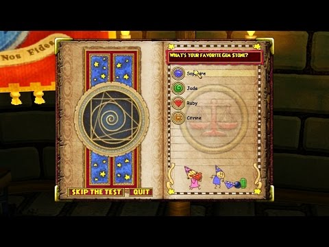 Does the Wizard101 School Test Depend on the Last Question??
