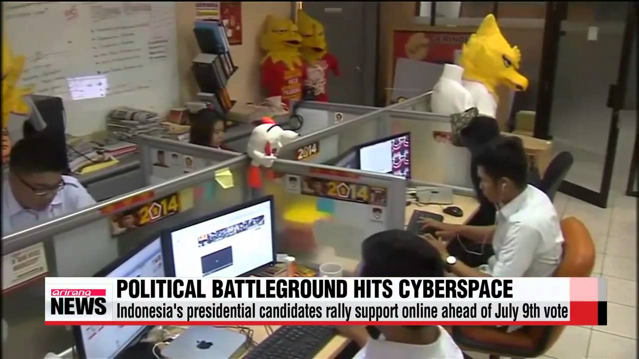 Candidates go online ahead of Indonesia's presidential vote