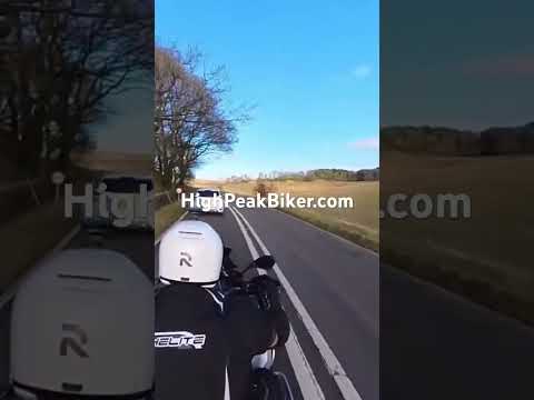 Overtake. Left hand bend. IAM Masters training