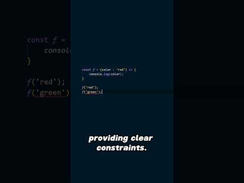 TypeScript Literal Types #programming #engineering #javascript #tutorial #typescript