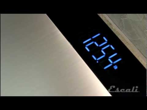 How to Setup & Use - Escali Stainless Steel Bath Scale - S200