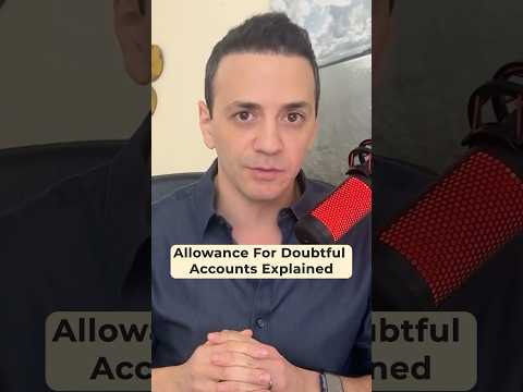 Under 1 Min: What is Allowance For Doubtful Accounts? #accounting