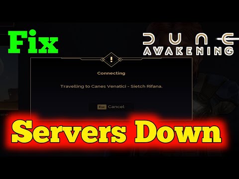 Fix Dune: Awakening game Play loading screen problem | game servers down Connecting servers issues