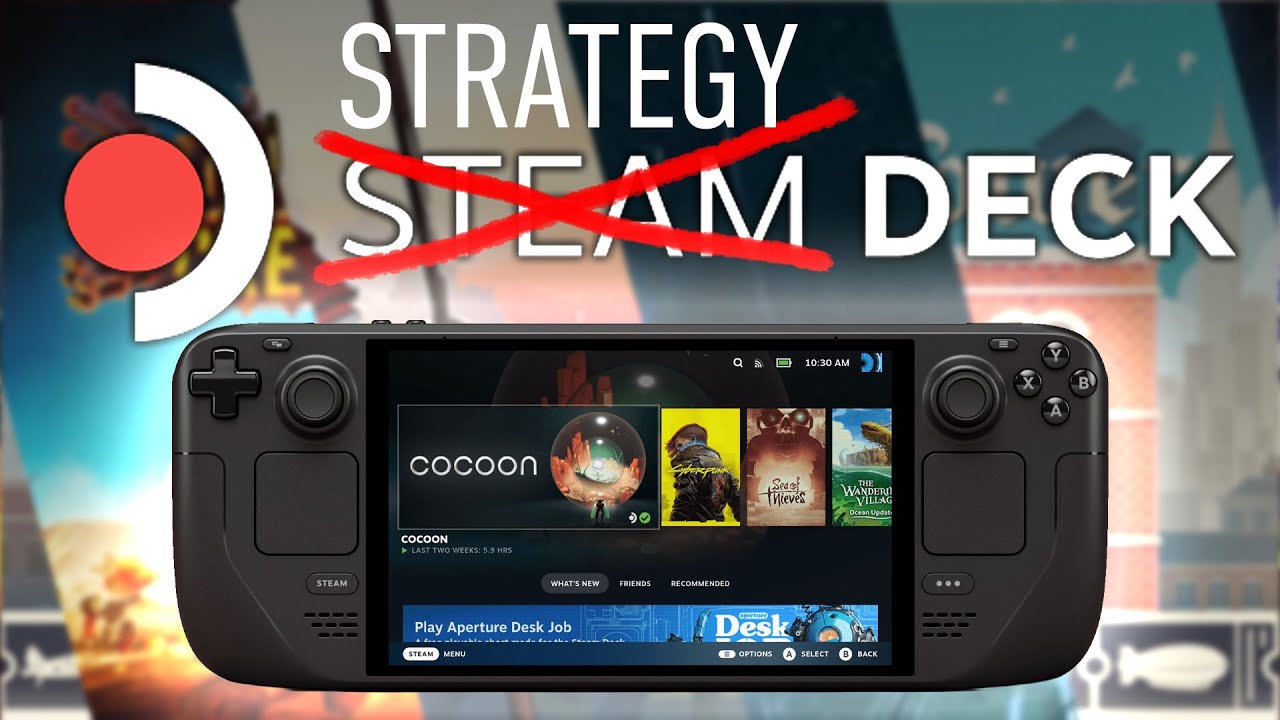 Top 10 Strategy Games on Steam Deck 2026