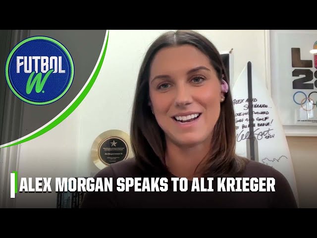 Andi Sullivan, Mallory Pugh Swanson and others send love to Alex Morgan ...