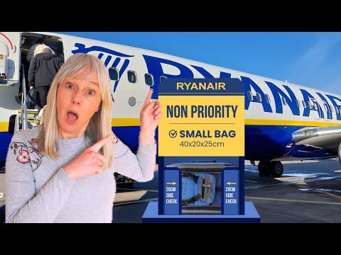 How to AVOID Ryanair Baggage Fees! What Fits in the FREE Cabin Bag (3-Night Trip Packing Tips)