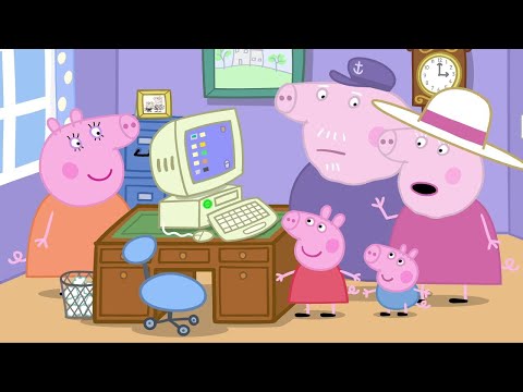 Peppa Pig - Grandpa Pig's Computer d…: English ESL video lessons