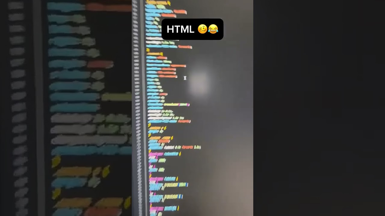 HTML vs CSS 😂#coding #programming #tech #fyp #explore #html