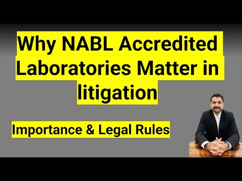 Why NABL Accredited Laboratories Matter in litigation | Advocate Abhishek Gandhi, Delhi High Court