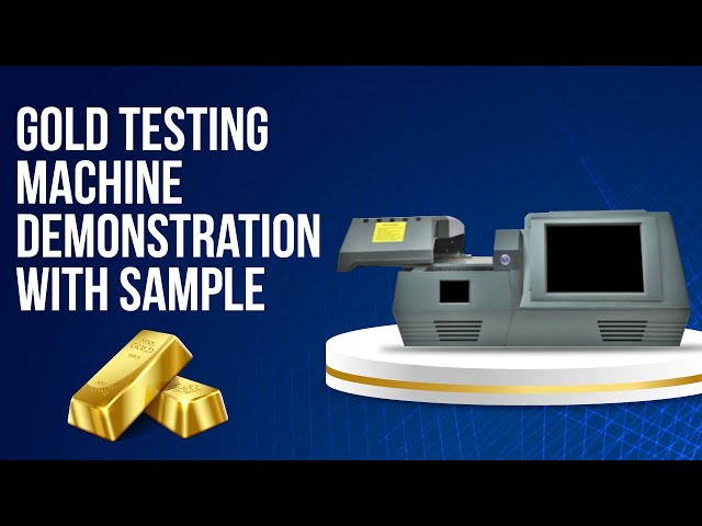 Gold Testing Machine - Testing, Hallmark Centres and Refineries ...