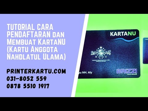 🟥 TUTORIAL CARA PENDAFTARAN dan Membuat KartaNU (Kartu Anggota Nahdlatul Ulama) | Cetak KartaNU