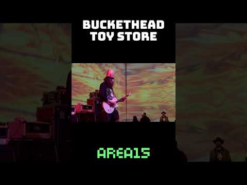 Buckethead performs Toy Store at Area15 in Las Vegas #bucketheadland