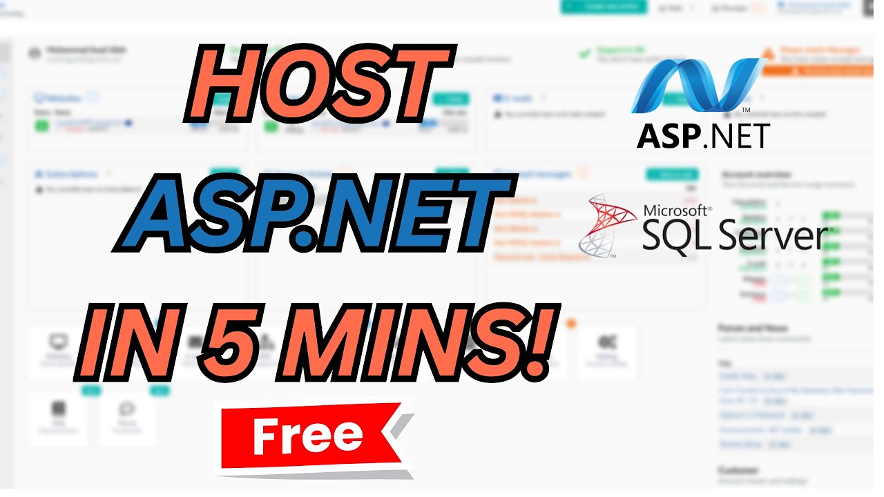 How to Host Your ASP.NET Website & Database on MonsterASP.net (Step-by-Step)