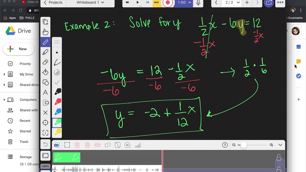 Exporting video from Explain Edu to Google Drive