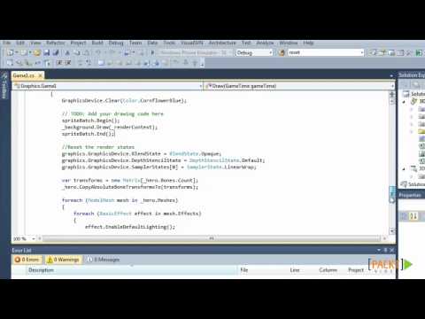 Learn XNA 3D Game Development By Example Tutorial Mixing 2D and 3D | packtpub com - Mind Luster