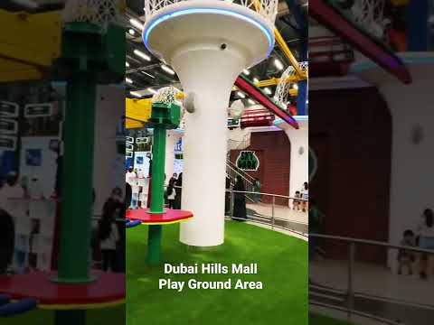 Dubai Hills Mall play ground area