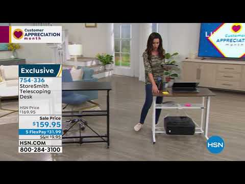 StoreSmith Telescoping Desk