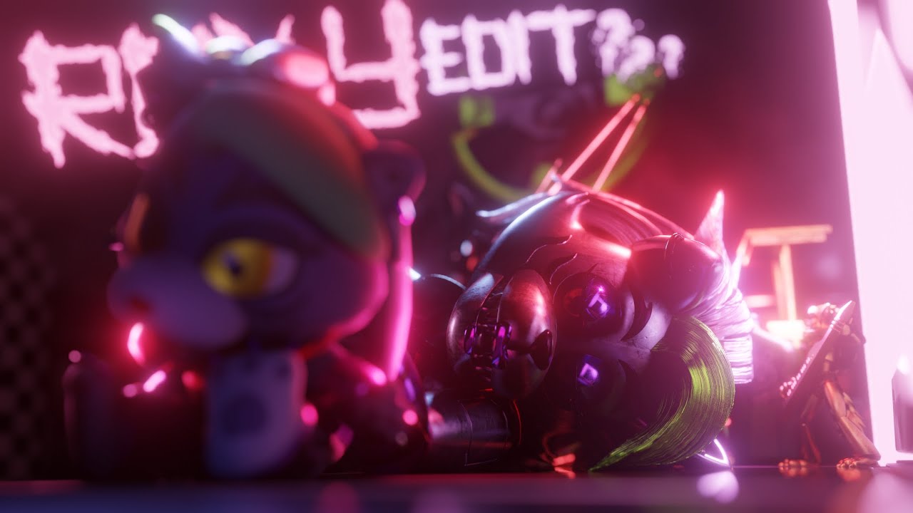 Gimme More Remix | Roxanne Wolf Animation - Edit???
