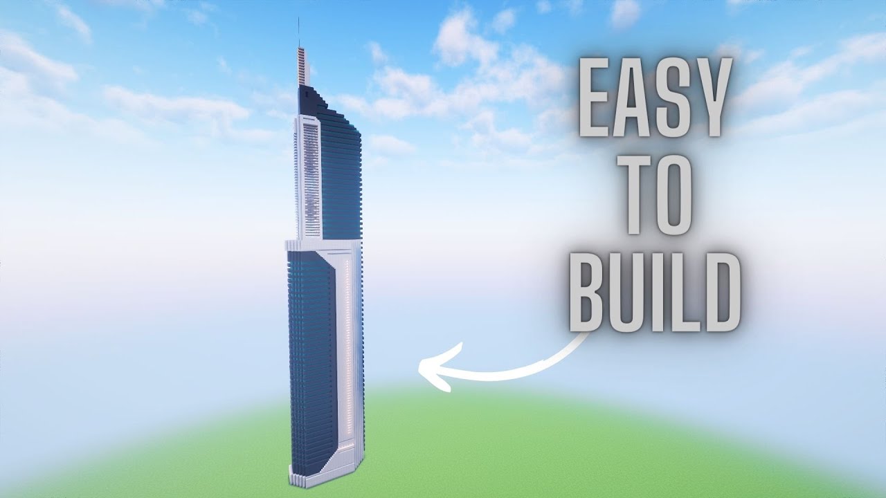 How YOU Can Build This Minecraft Skyscraper #2 (Tutorial)
