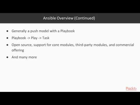 Learn Hands on Network Programming with Python Ansible Overview|packtpub com - Mind Luster