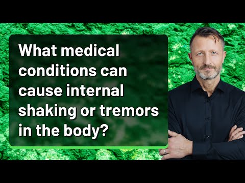 What medical conditions can cause internal shaking or tremors in the body?