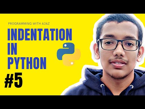 #5 python full course in hindi Indentation in Python