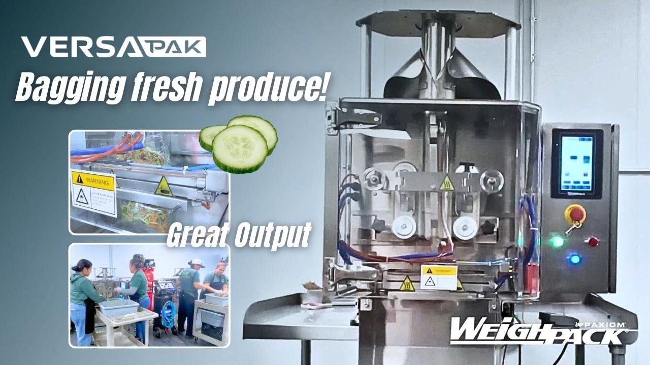 Tabletop Produce Vertical Bagging Machine - VersaPak