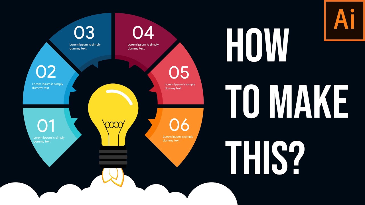 Infographic template design Free Vector (Editable File)