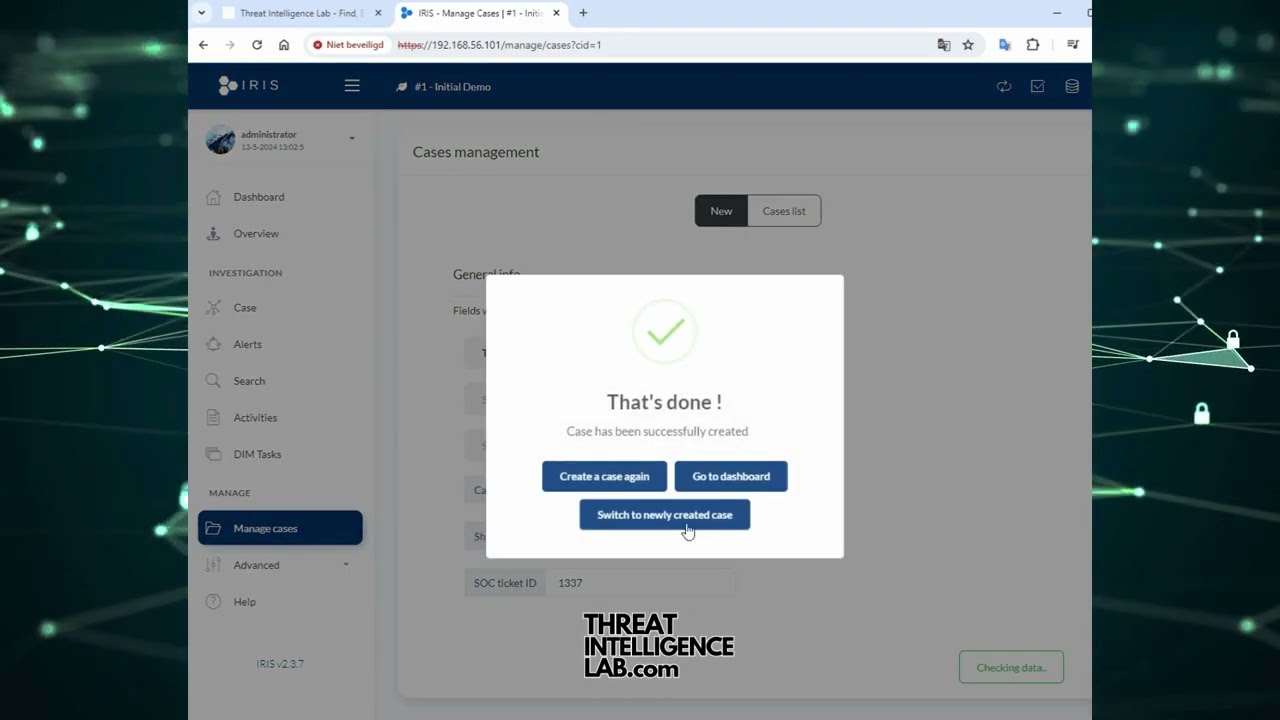 Quick DFIR-IRIS [DEMO 2024]
