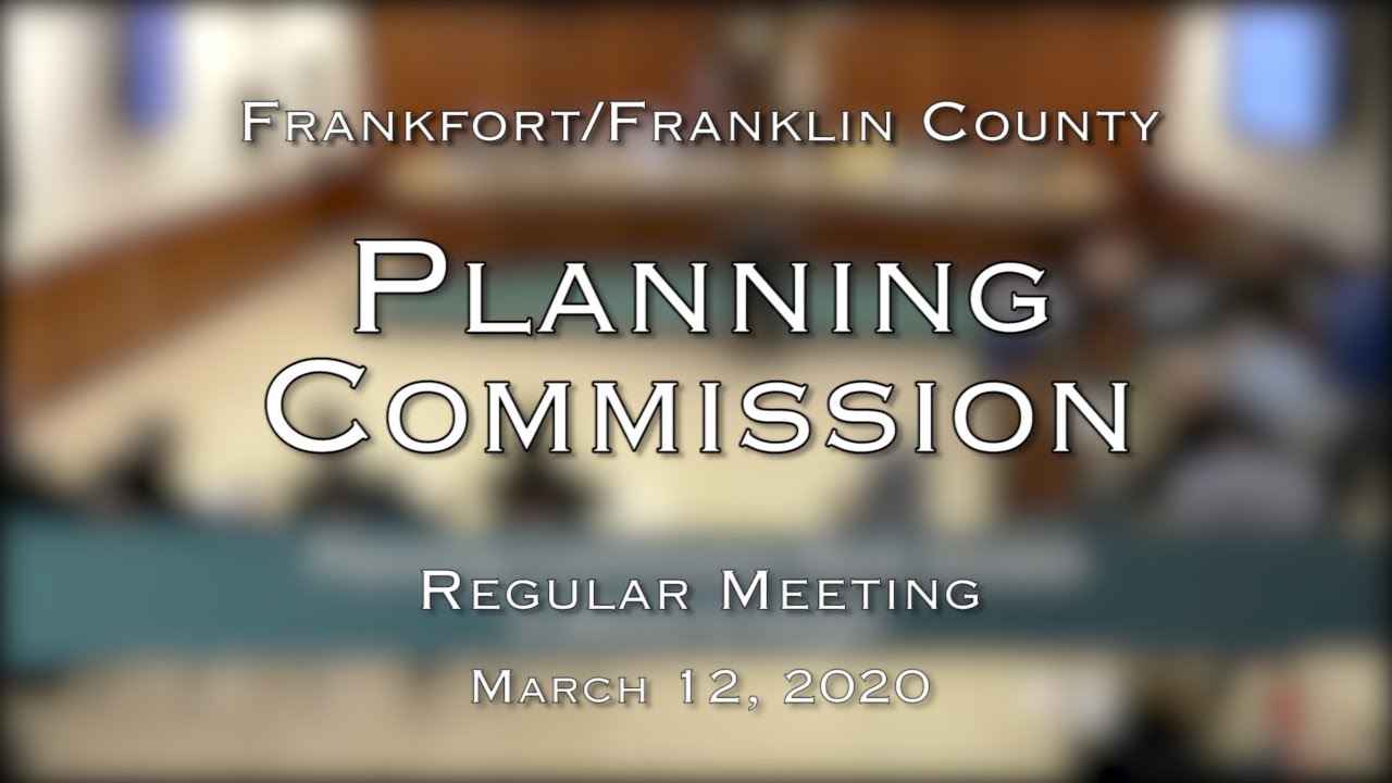 Planning Commission Meeting | March 12, 2020