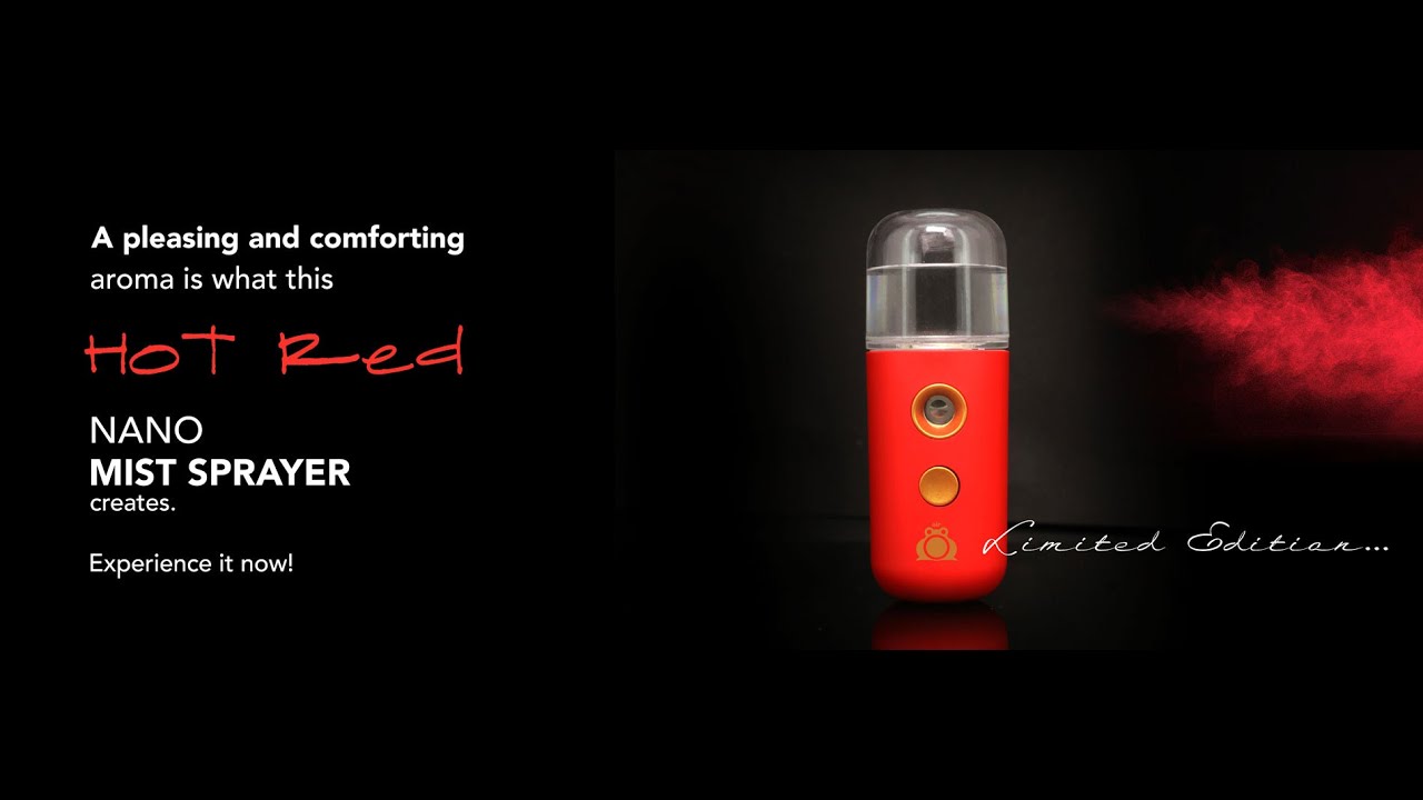 Air Frog Nano Mist Sprayer – Limited Edition – Hot Red - Air Frog