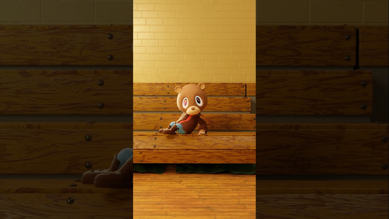 KANYE BEAR EVOLUTION #kanyewest