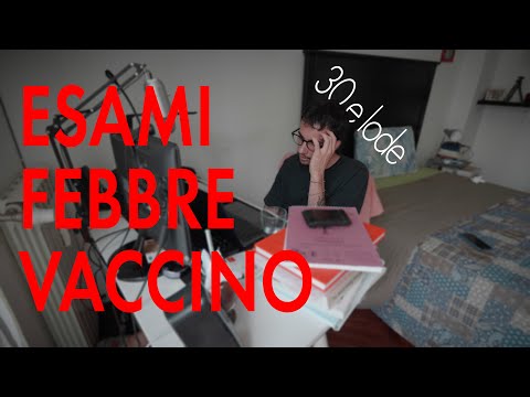 STUDIARE SOTTO ESAME CON FEBBRE E VACCINO