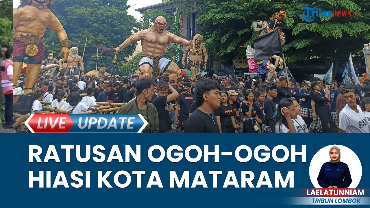 Parade Ratusan Ogoh-ogoh di Kota Mataram Berlangsung Meriah dalam Rangka Hari Raya Nyepi 2024 ...