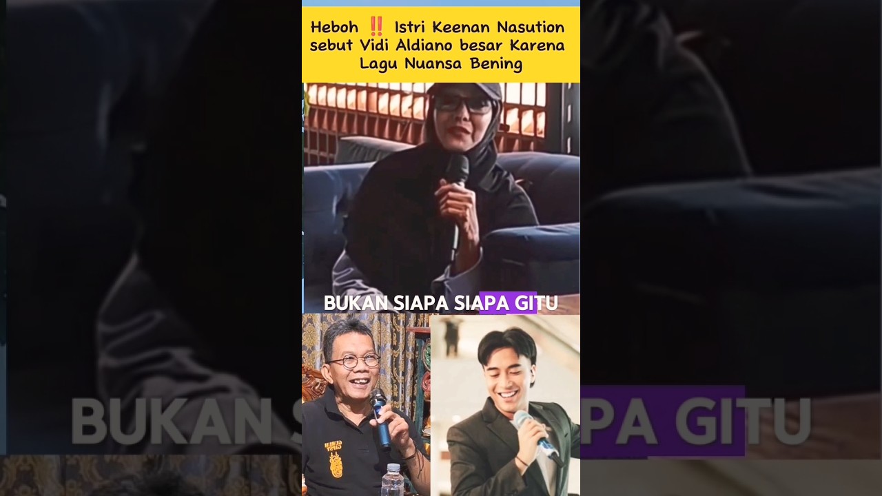 Viral! Keenan Nasution's Wife Criticizes Vidi Aldiano About Nuansa Bening 😮