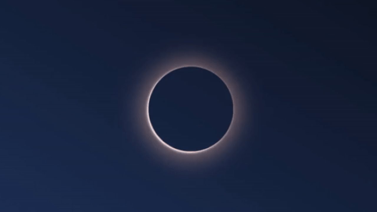 Eclipse animation with HTML & CSS
