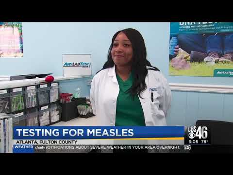 Any Lab Test Now - WGCL CBS Atlanta - Measles Titer Test - April 18, 2019