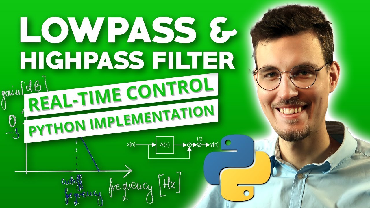 Simple Lowpass and Highpass Filters with Python Implementation [AudioFX #009]