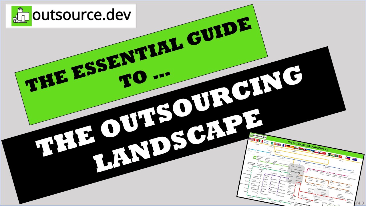 The Essential Guide to Outsourcing for Software Development and IT on a Page