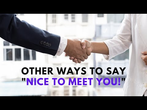 Other ways to say "NICE TO MEET YOU!" | In Tamil | Daily Kattral
