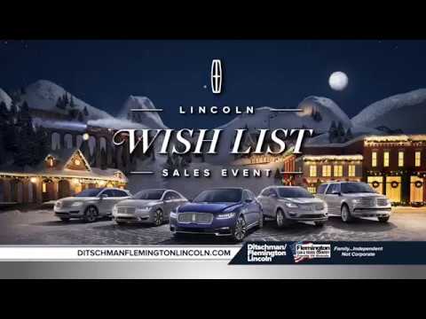 Wish List Sales Event | 0% APR | MKZ $247/mo | MKC $267/mo | Ditschman / Flemington Lincoln | 08822