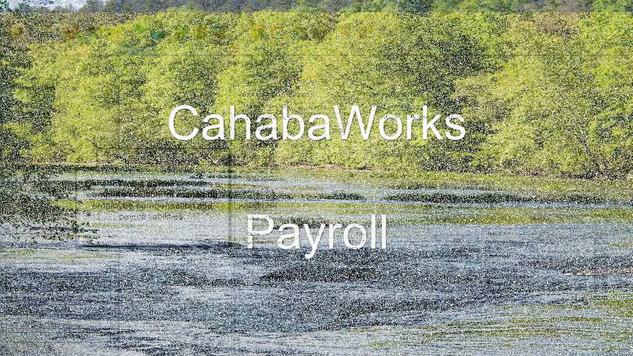 Payroll | CahabaWorks Church Software