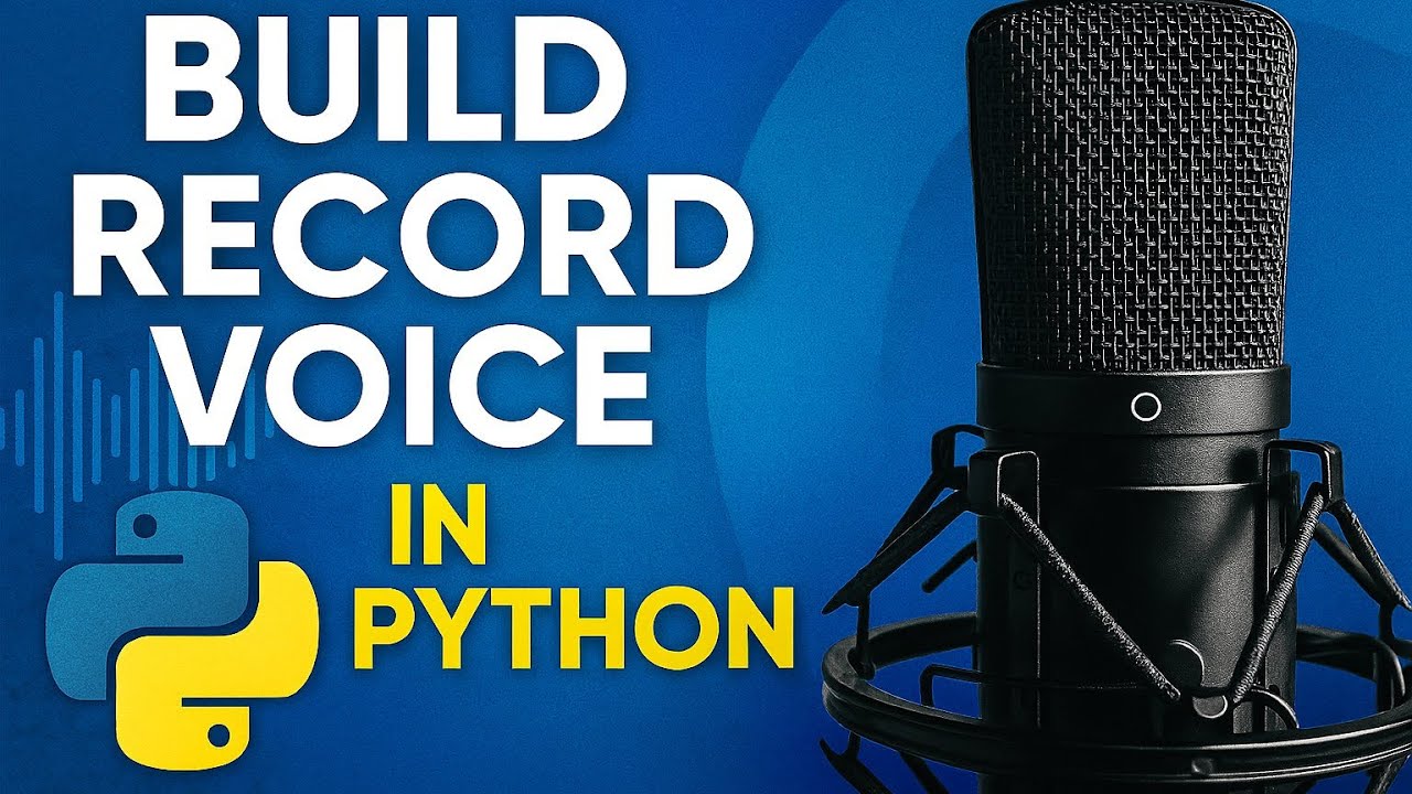 How to Record Audio with Python | Easy Python Voice Recording Tutorial