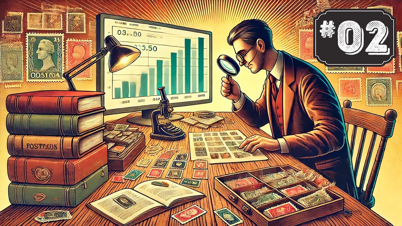 1000 postal stamp for $10 - What I found in Stamp Hunting - part 2